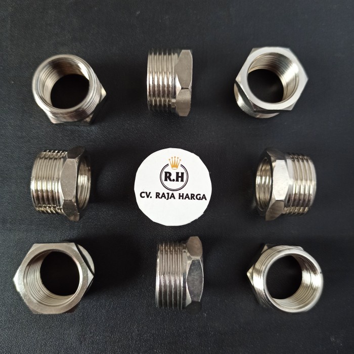 Jual Verlop Ring 1/2 x 3/4 Verloop Sambungan Flock Flok Vlock Ring Vlok ...