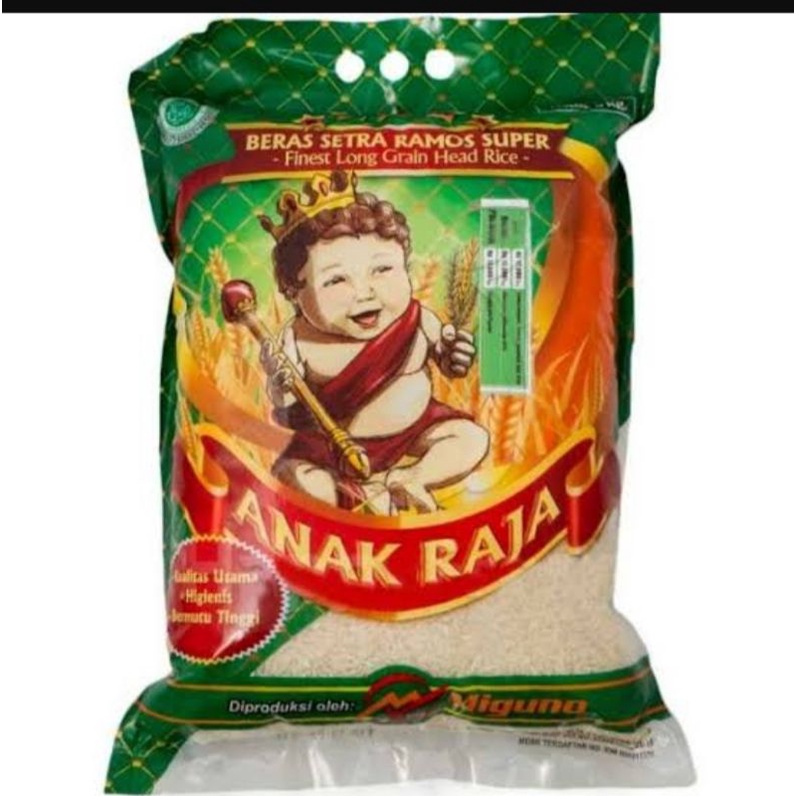 Jual Beras Anak Raja Long Grain 5 Kg | Shopee Indonesia