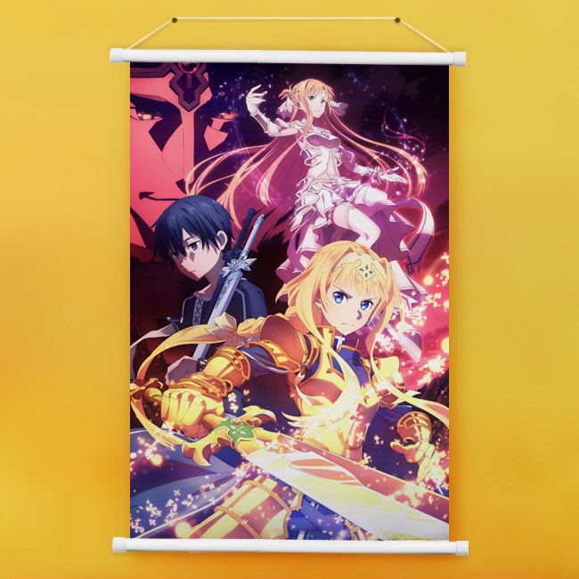 Jual Sword Art Online SAO Anime Wall Scroll Poster | Shopee Indonesia
