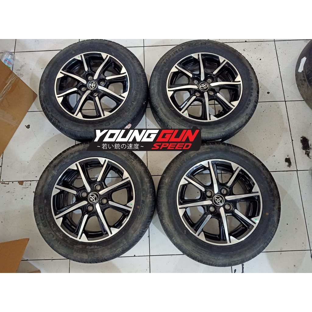 Jual Velg Oem CALYA R14 Bekas Copotan Ring 14 Lebar 5 Pcd 4x100 Velg Mobil SIGRA AGYA AYLA BRIO ...