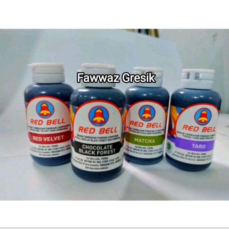 Jual RED BELL / Red Bel / RedBell / RedBel Pasta Perisa Pewarna Aneka ...