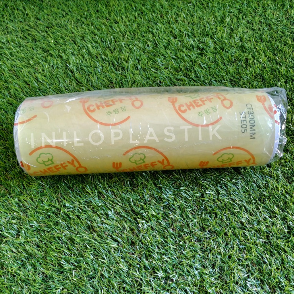 Jual Plastik wrapping makanan Cheffy / plastic wrap 30cm x 250m Food ...