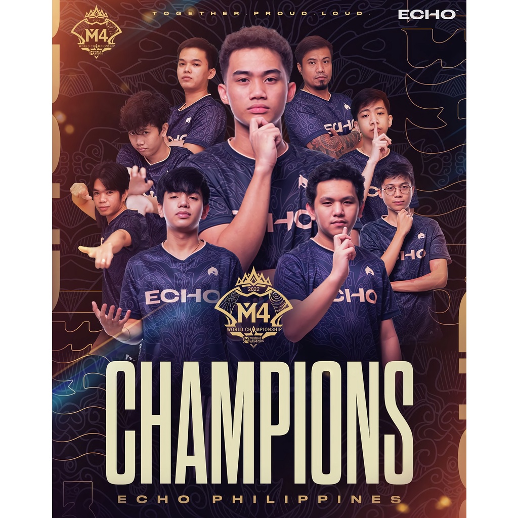 Jual JERSEY ECHO ESPORT SPECIAL M4 FREE CUSTOM NICKNAME | Shopee Indonesia