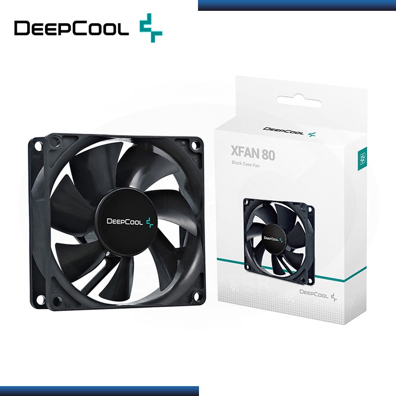 Jual Deepcool XFan 80 Black with Hydro Bearing - Fan Casing 8cm 1800Rpm ...