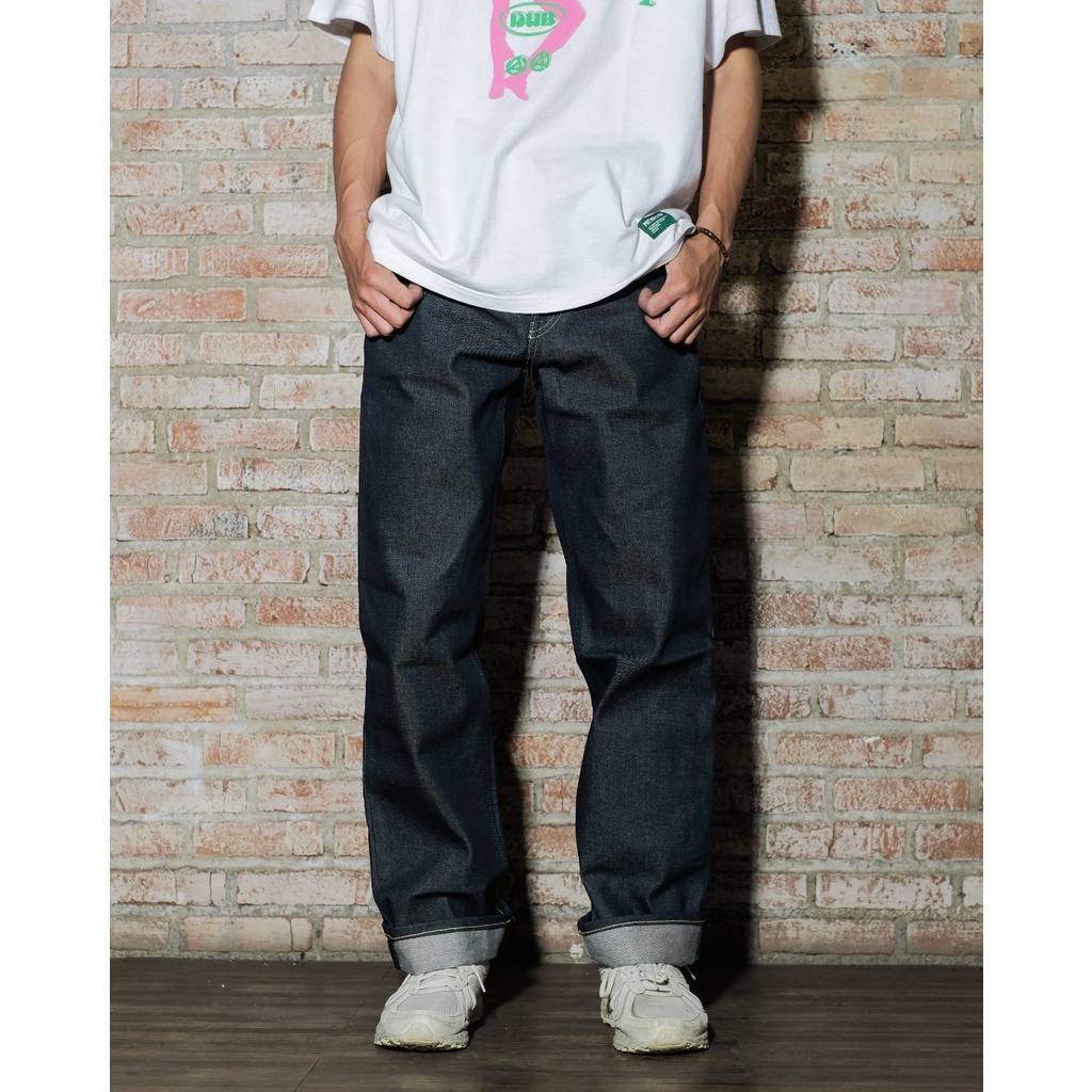 Jual Pot Meets Pop - Big Bambu Dry Denim Fw22 - Regular Fit - 14 OZ ...