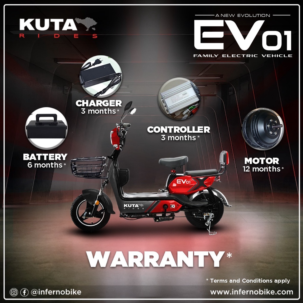 Jual Sepeda listrik Kuta ride EV01 | Shopee Indonesia