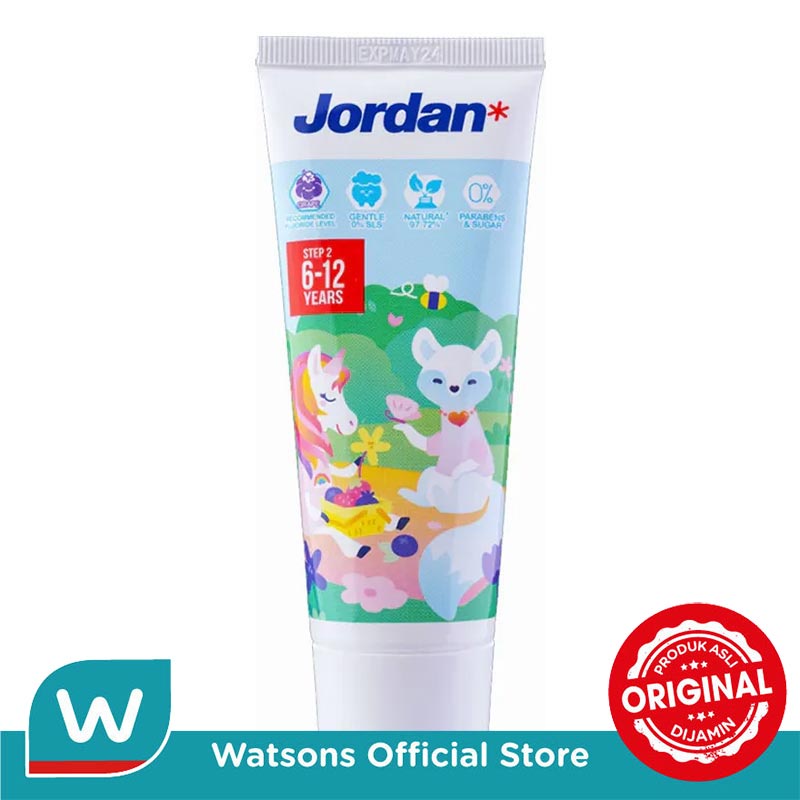 Jual Jordan Kids Toothpaste Grape Step 2 | Shopee Indonesia