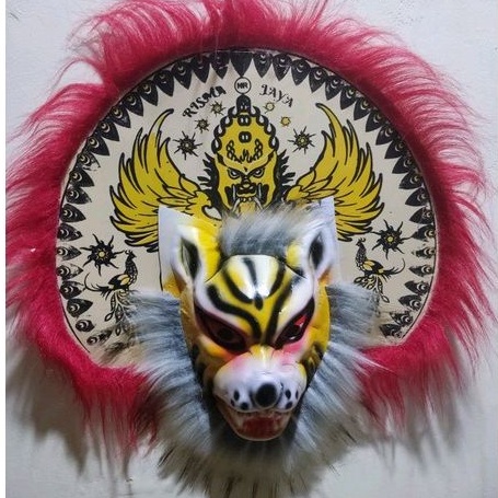 Jual mainan anak topeng barong barongan srigala | Shopee Indonesia