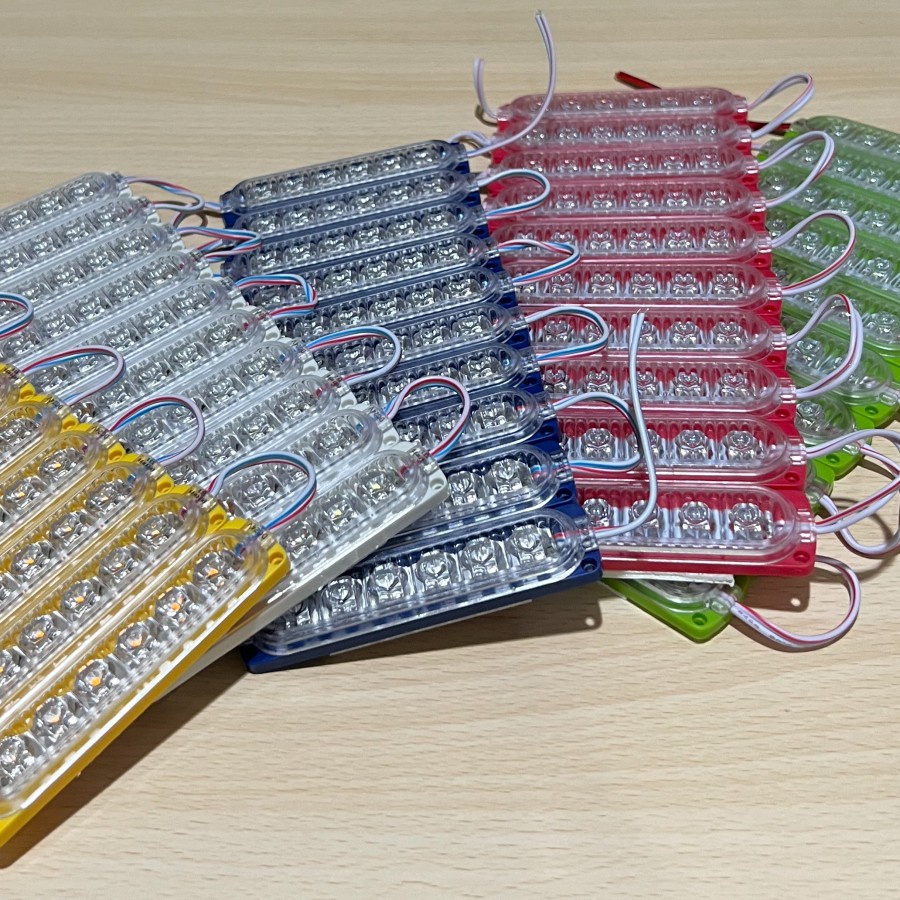 Jual LAMPU LED MODUL 6 MATA 12V 6W 12 VOLT 6 WATT ULTRASONIC | Shopee ...