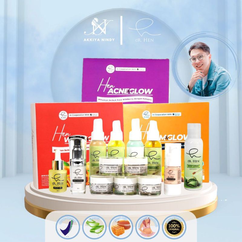 Jual DR HEN SKINCARE / WHITENING / ACNE / BODY LOTION / SERUM / EYE ...