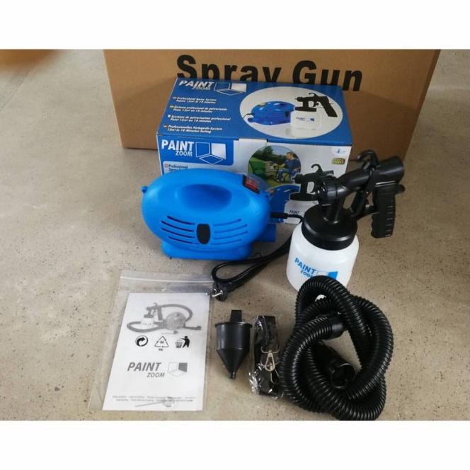 Jual Mesin Kompresor Cat Mini Listrik Set Paint Zoom Spray Gun | Shopee ...