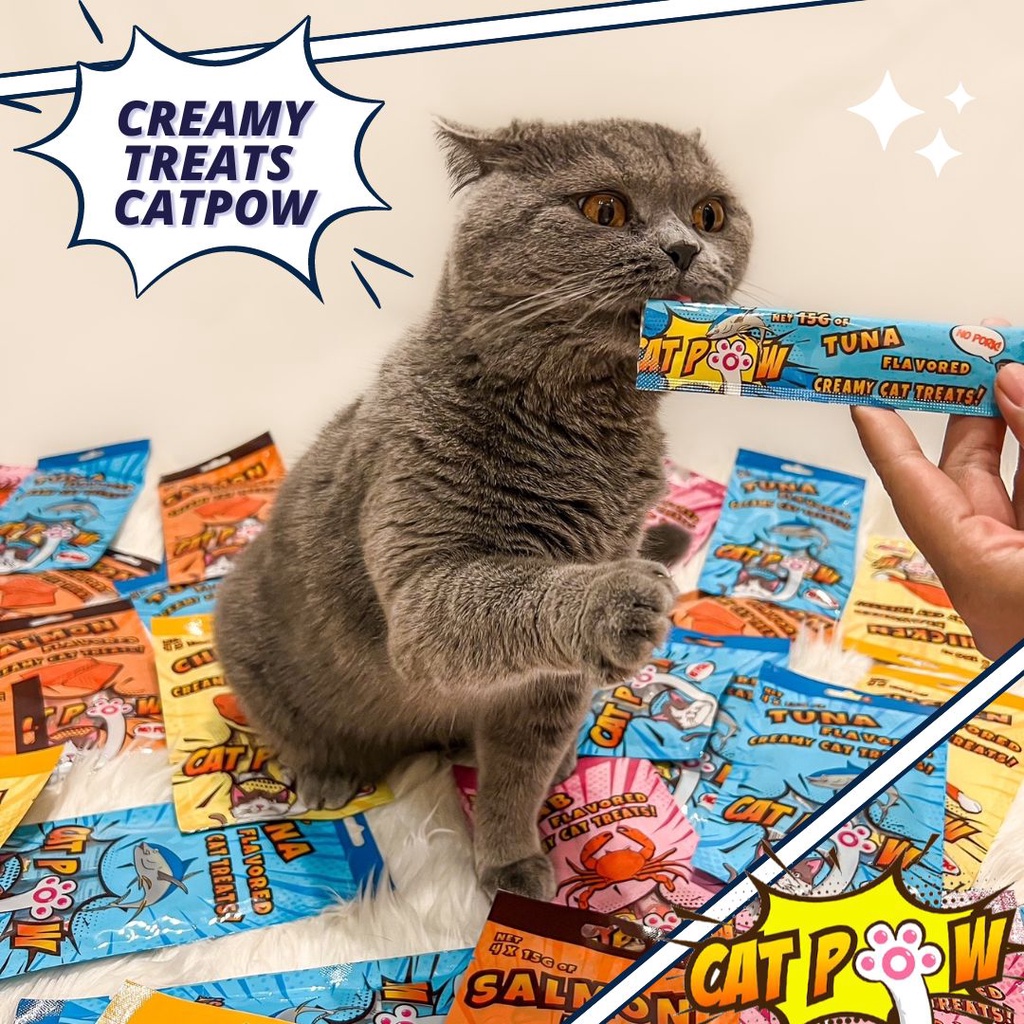 Jual Paket Bundle Creamy Treats Snack Kucing Cemilan Makanan Kucing Cat ...