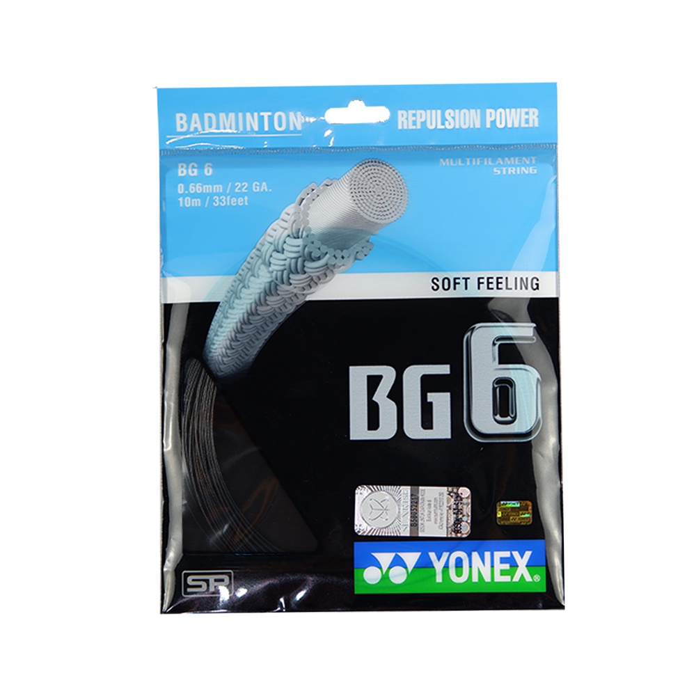 Jual Senar Raket Badminton YONEX BG 6 Original | Shopee Indonesia
