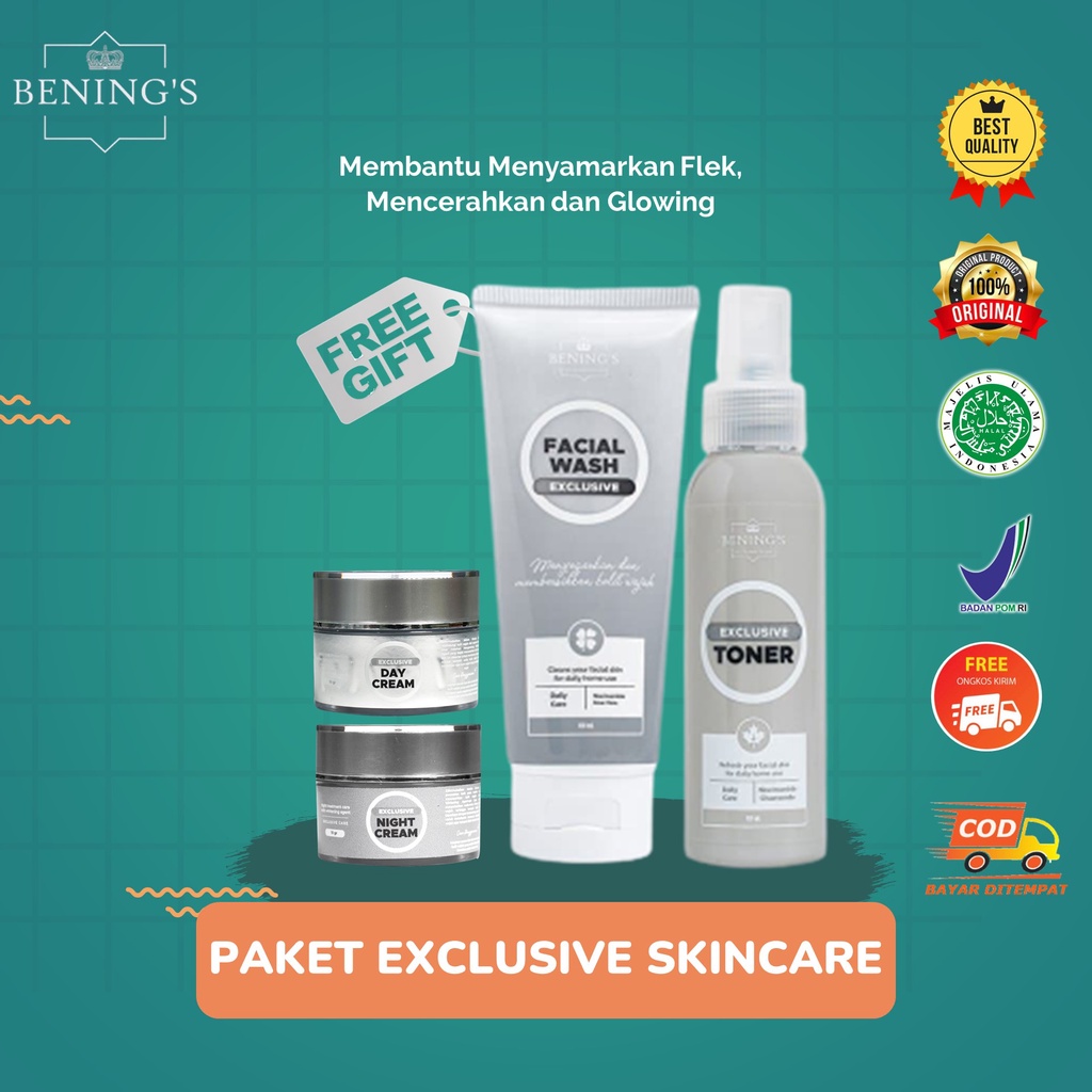 Jual PAKET EXCLUSIVE SKINCARE BENING INDONESIA BY DR. OKY PRATAMA ...