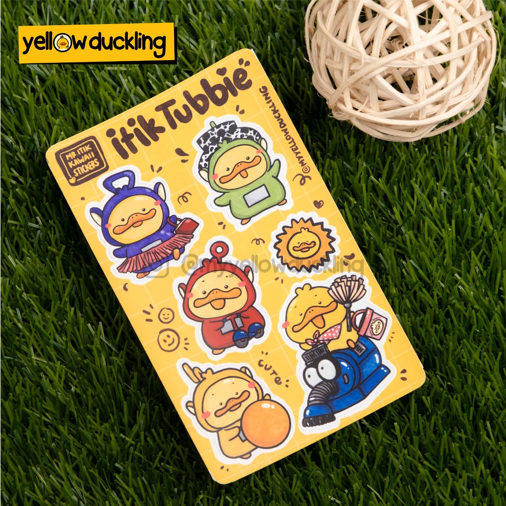 Jual STICKERS - ITIK TUBBIE EDITION STICKER SET - STIKER ITIK ...