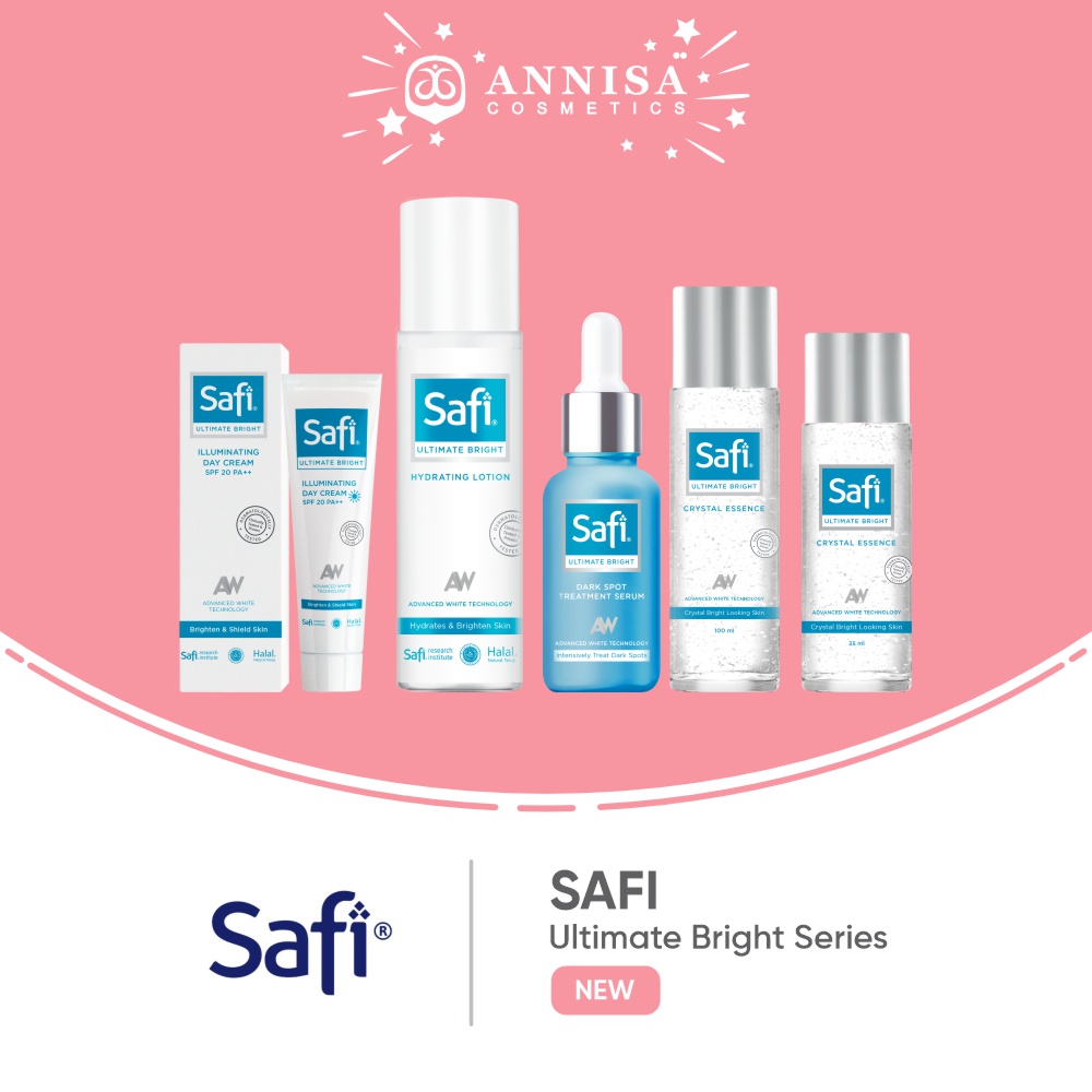 Jual Safi Ultimate Bright Series (Day Cream | Hydrating Lotion | Dark Spot Serum | Crystal ...