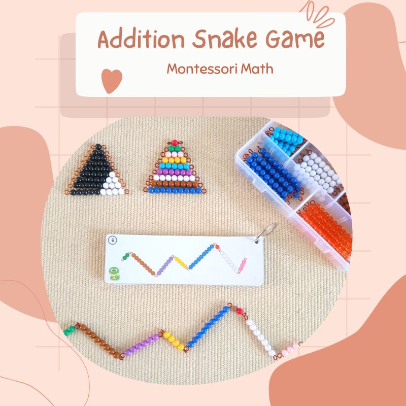 Jual Montessori Addition Snake Game | Shopee Indonesia