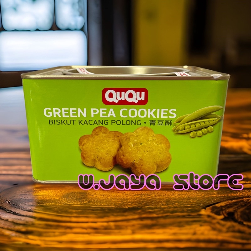 Jual Ququ Green Pea | Yam | Peanut Cookies 700g | Shopee Indonesia