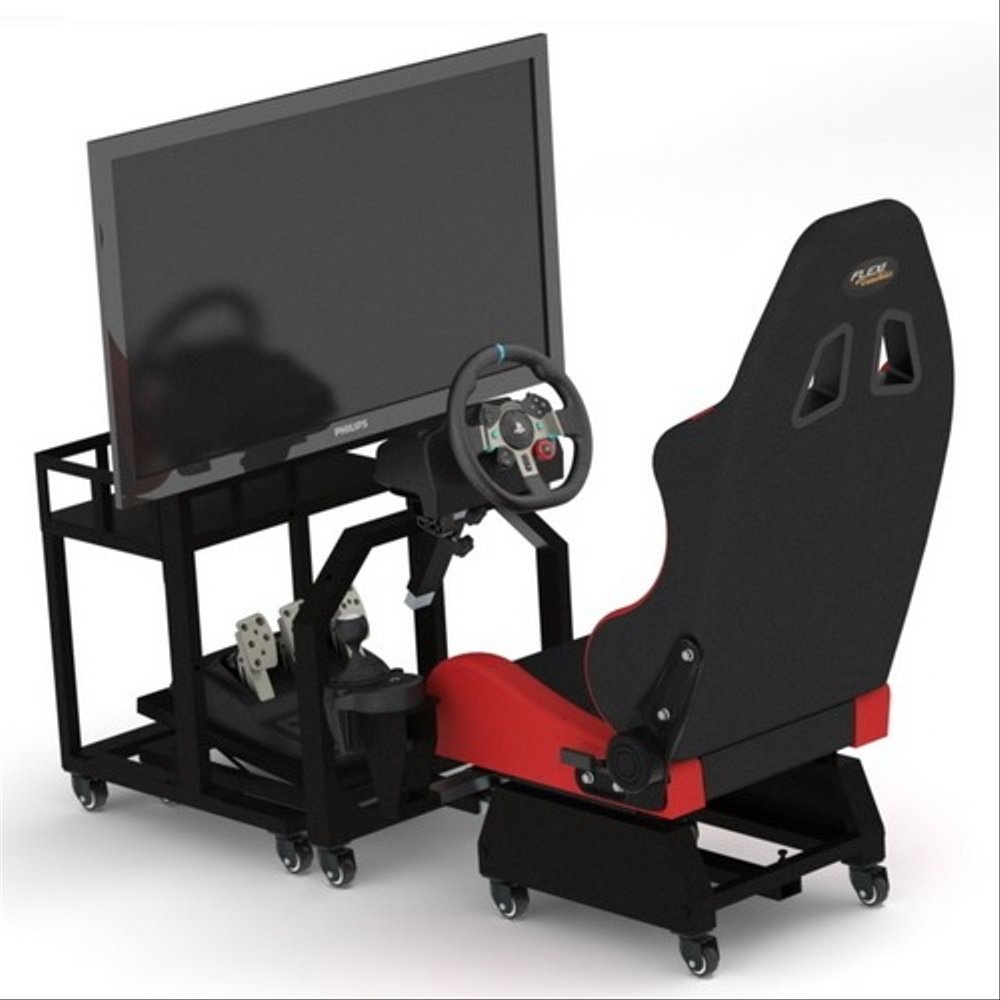 Jual Pro Midpose Racing Sim Gaming Seat Kursi Simulasi Balap Chair ...