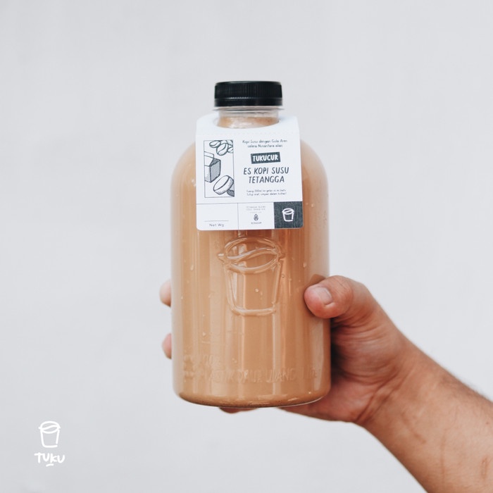 Jual TUKU - TUKUCUR Kopi Susu Tetangga 1 Liter - Normal | Shopee Indonesia