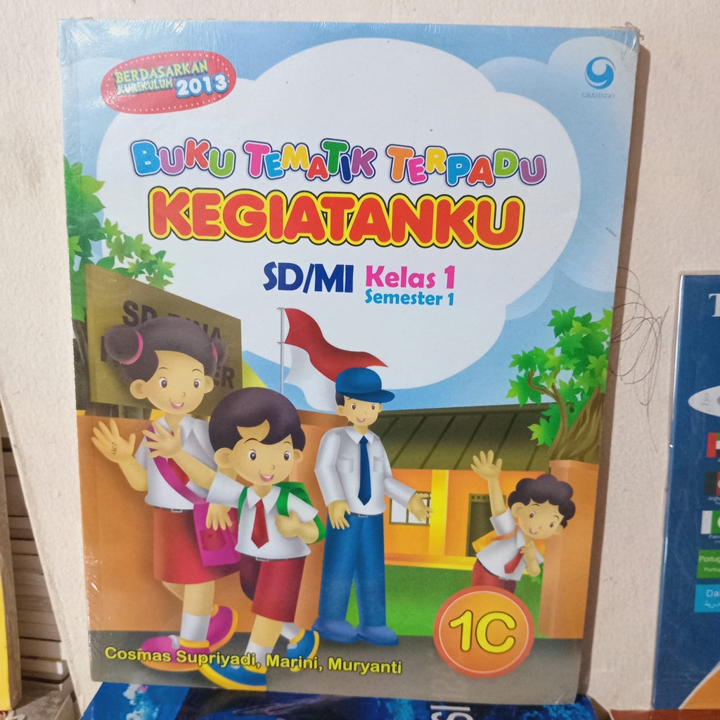 Jual Buku Tematik Terpadu Kegiatanku Sd Mi Kelas 1 Semester 1 1c By