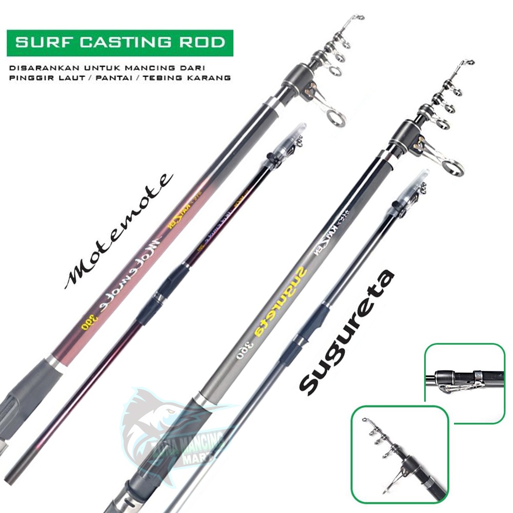 Jual Joran SURF KAIZEN MOTEMOTE / SUGURETA 300 | 360 | 390 | 420 | 450 ...