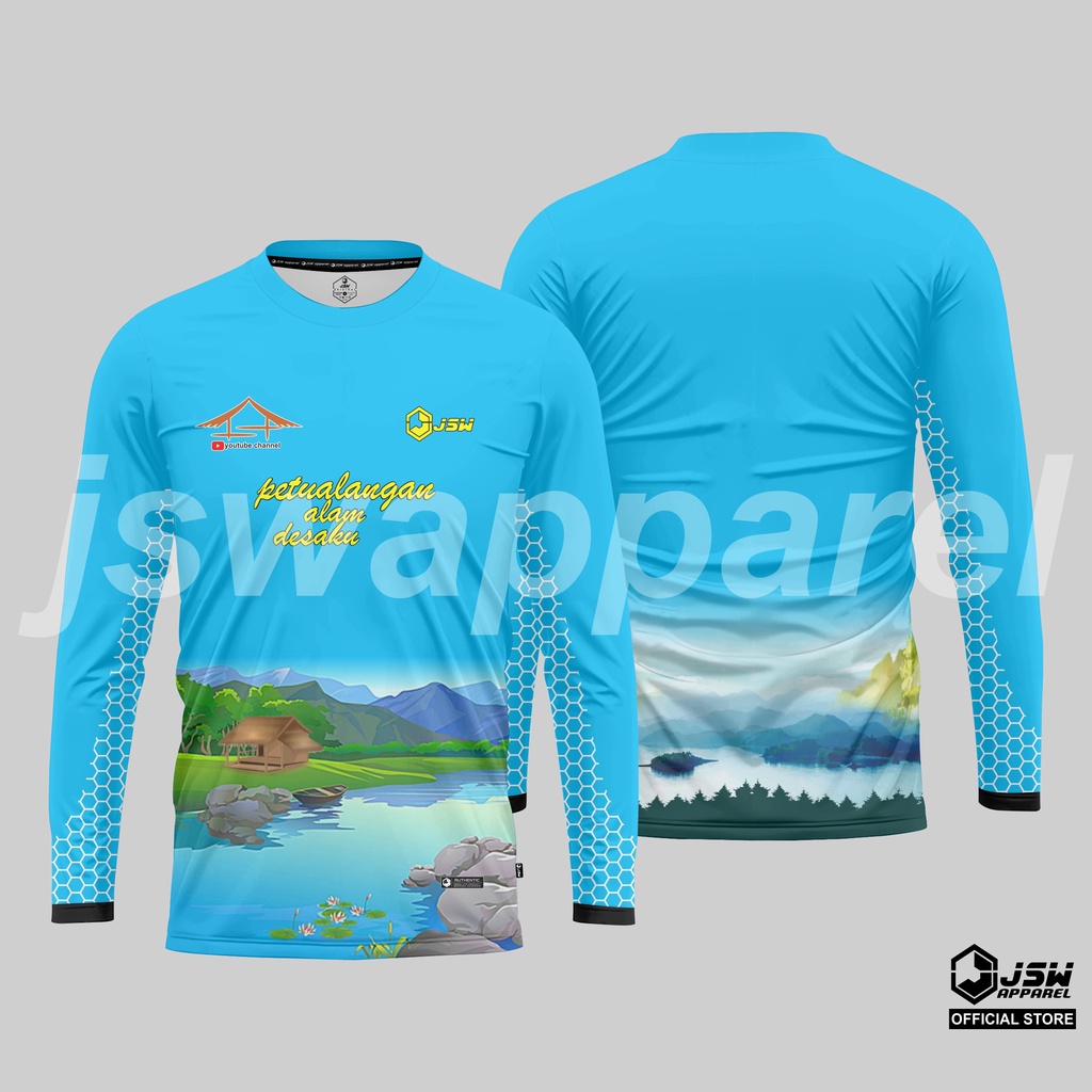 Jual JSW APPAREL - Jersey PAD - Sublim Printing Lengan Panjang Oneck ...