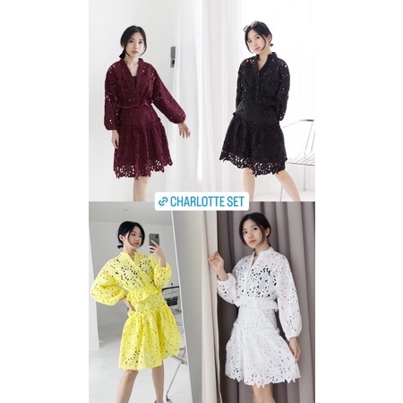 Jual [A WARDROBE] CHARLOTTE SET | Shopee Indonesia