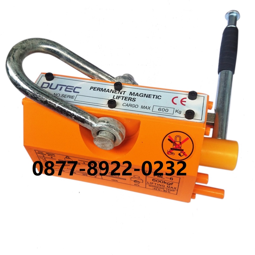 Jual Permanent Magnetic Lifter Magnet Lifting Alat Angkat Plat PML 600 ...