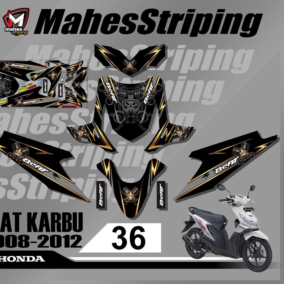 Jual Paling Top Decal Stiker Fullbody Beat Karbu 2012 Variasi Sticker ...