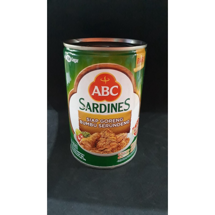 Jual ABC SARDEN SARDINES SIAP GORENG BUMBU SERUNDENG 400G | Shopee ...