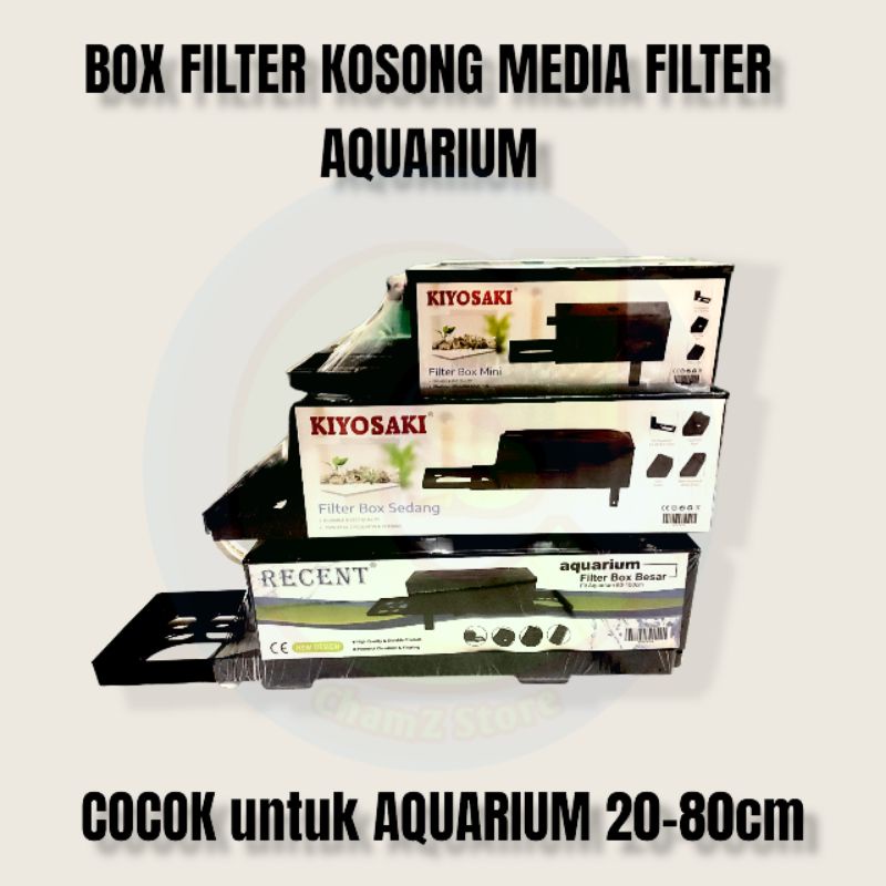 Jual filter box aquarium / filter box aquarium mini sedang besar jumbo ...