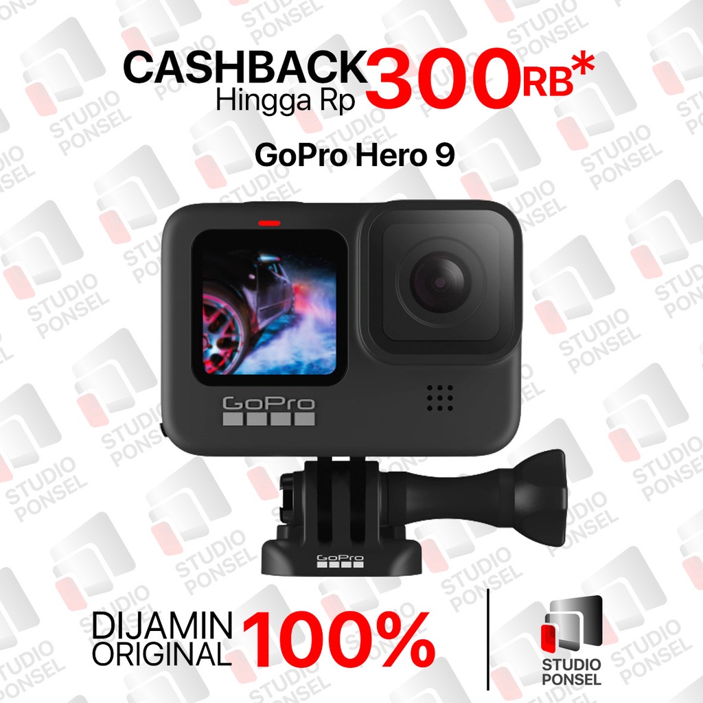 Jual GoPro Hero 9 Black Edition Kamera Action HyperSmooth 3.0 not Go Pro 8 10 Max | Shopee Indonesia