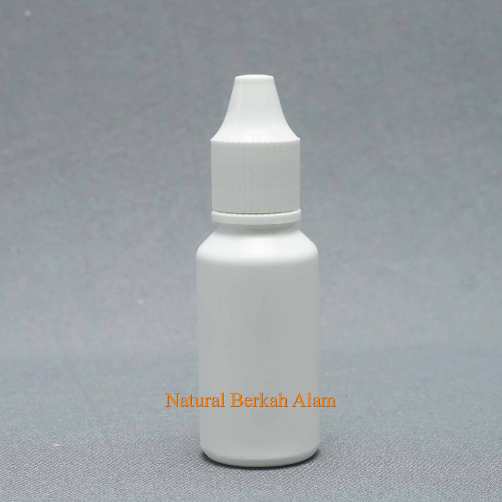 Jual Botol Tetes 15 ml putih Pendek Segel Sumpel Putih / Botol Cendo 15 ...