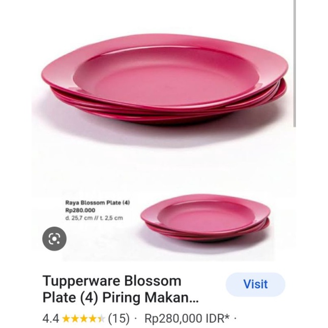 Jual plate raya blossom harga/pcs | Shopee Indonesia