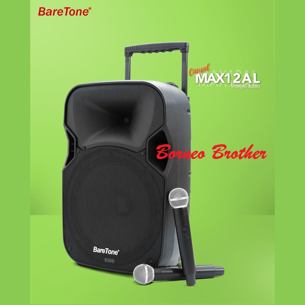 Jual Baretone MAX12AL MAX 12 AL Original Speaker Portable 12" 80W ...