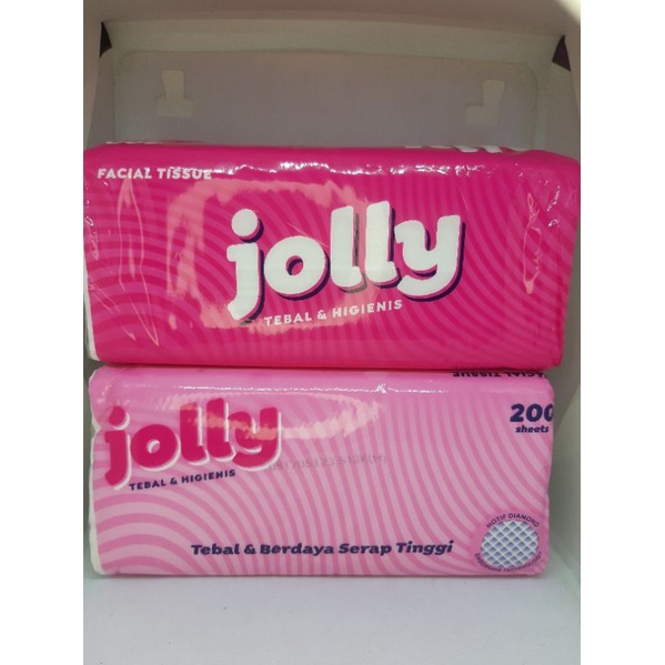 Jual TISU JOLLY 200 SHEETS / JOLLY FACIAL TISSUE 200s | Shopee Indonesia