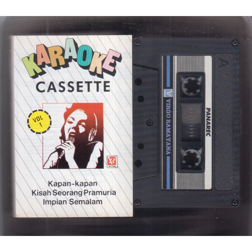 Jual KASET KARAOKE CASSETTE VOL 1 KAPAN-KAPAN | Shopee Indonesia