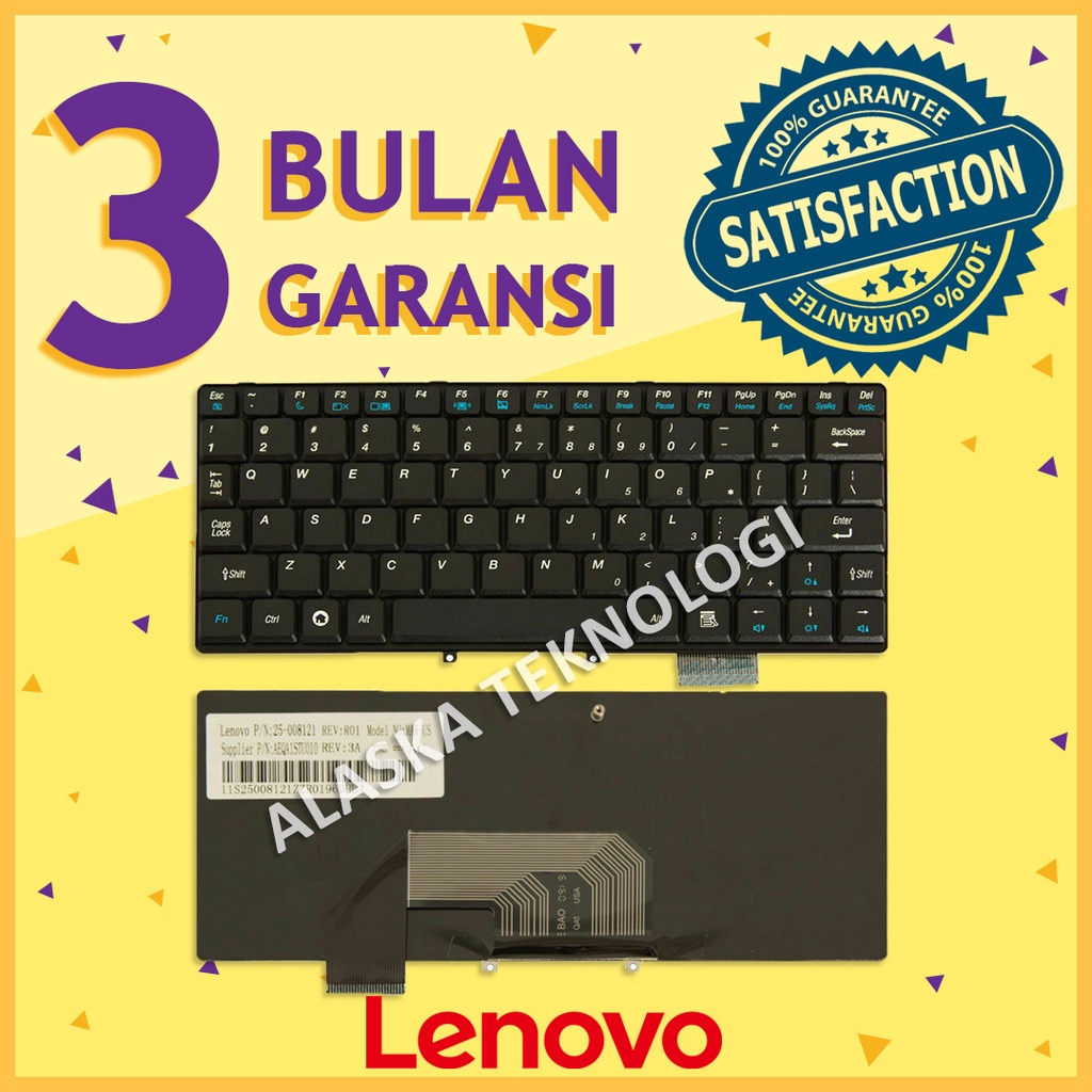 Jual Keyboard Keybord Kibord Kibod Kibot Laptop Notebook Lenovo Ideapad ...