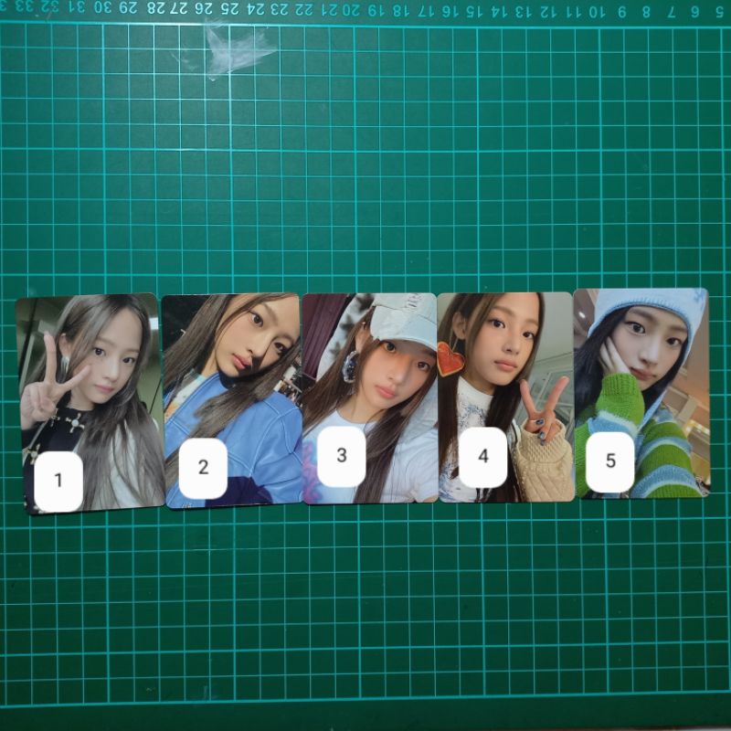 Jual pc Photocard Minji OMG message card ver | Shopee Indonesia
