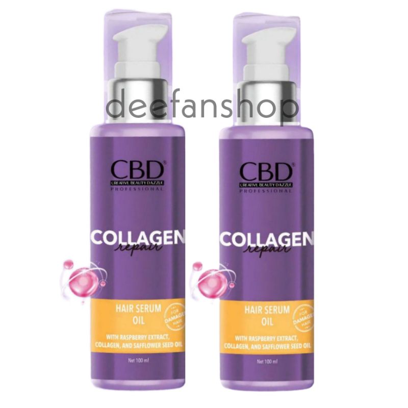 Jual CBD COLLAGEN HAIR SERUM / Vitamin Rambut 100ml | Shopee Indonesia