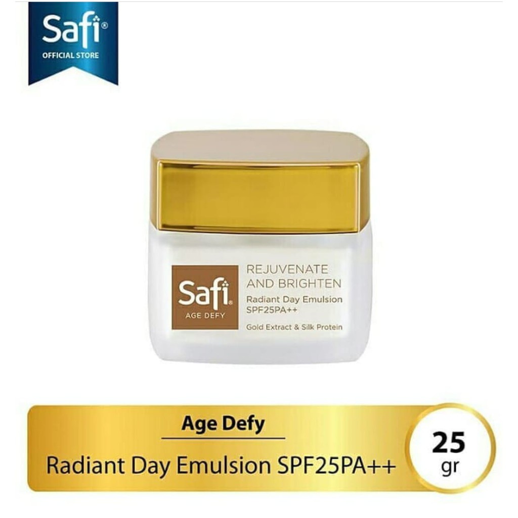 Jual SAFI Age Defy Radiant Day Emulsion SPF 25 PA++ 25 gr | Shopee Indonesia