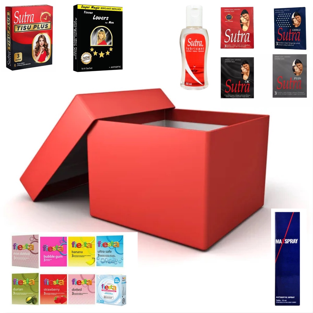 Jual BOX MERAH / HITAM KHUSUS PRODUK PER 1 PC | Shopee Indonesia