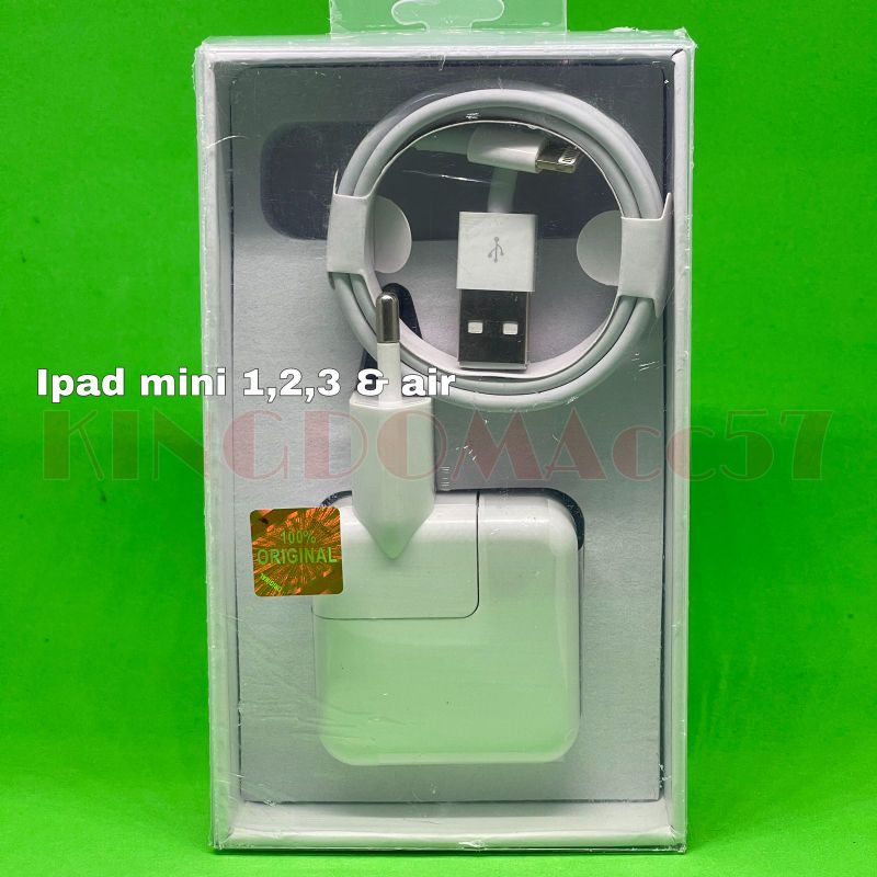 Jual Charger Casan I pad mini Air 1 2 3 Original 12W Usb Lightnin9 ...