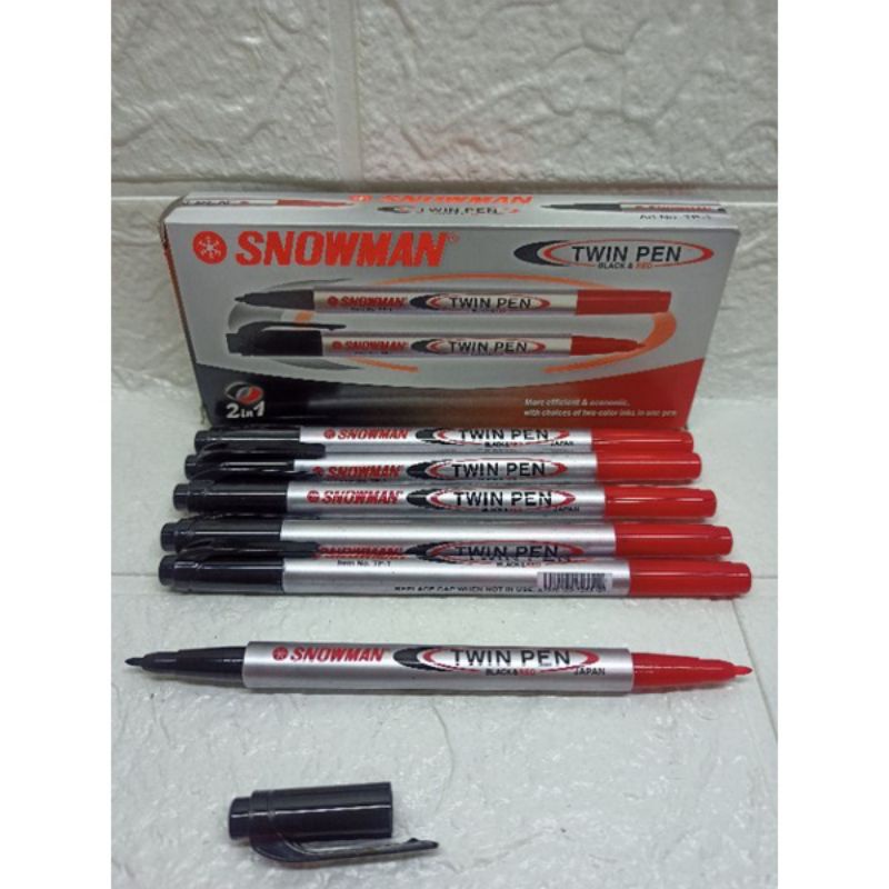 Jual SPIDOL KECIL MARKER - Twin Pen Eceran | Shopee Indonesia