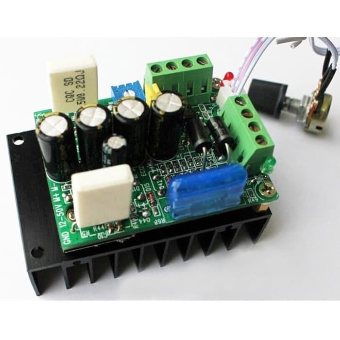 Jual 12V 24V 48V DC motor speed controller MACH3 PWM spindle control ...