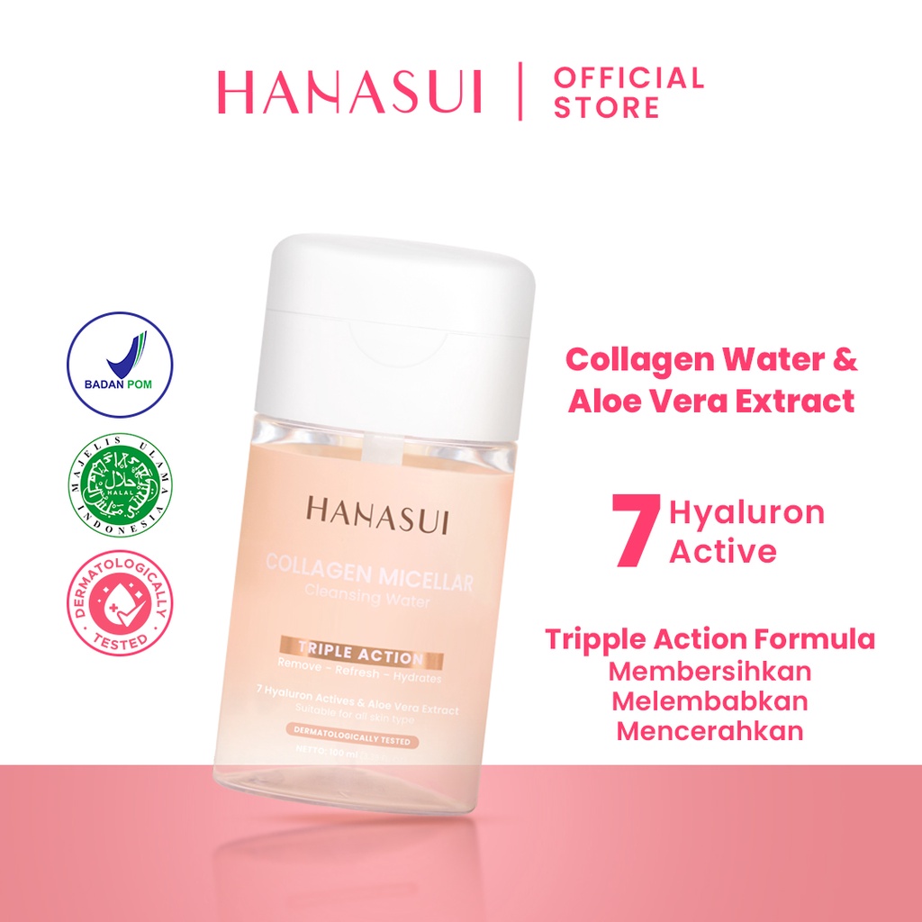 Jual Hanasui Collagen Micellar Cleansing Water | Shopee Indonesia Jual Hanasui Collagen Micellar Cleansing Water | Shopee Indonesia