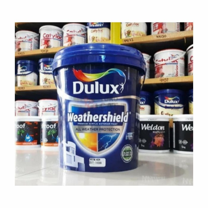 Jual Produk Unggulan] Cat Dulux weathershield wrna lakestone | Shopee ...