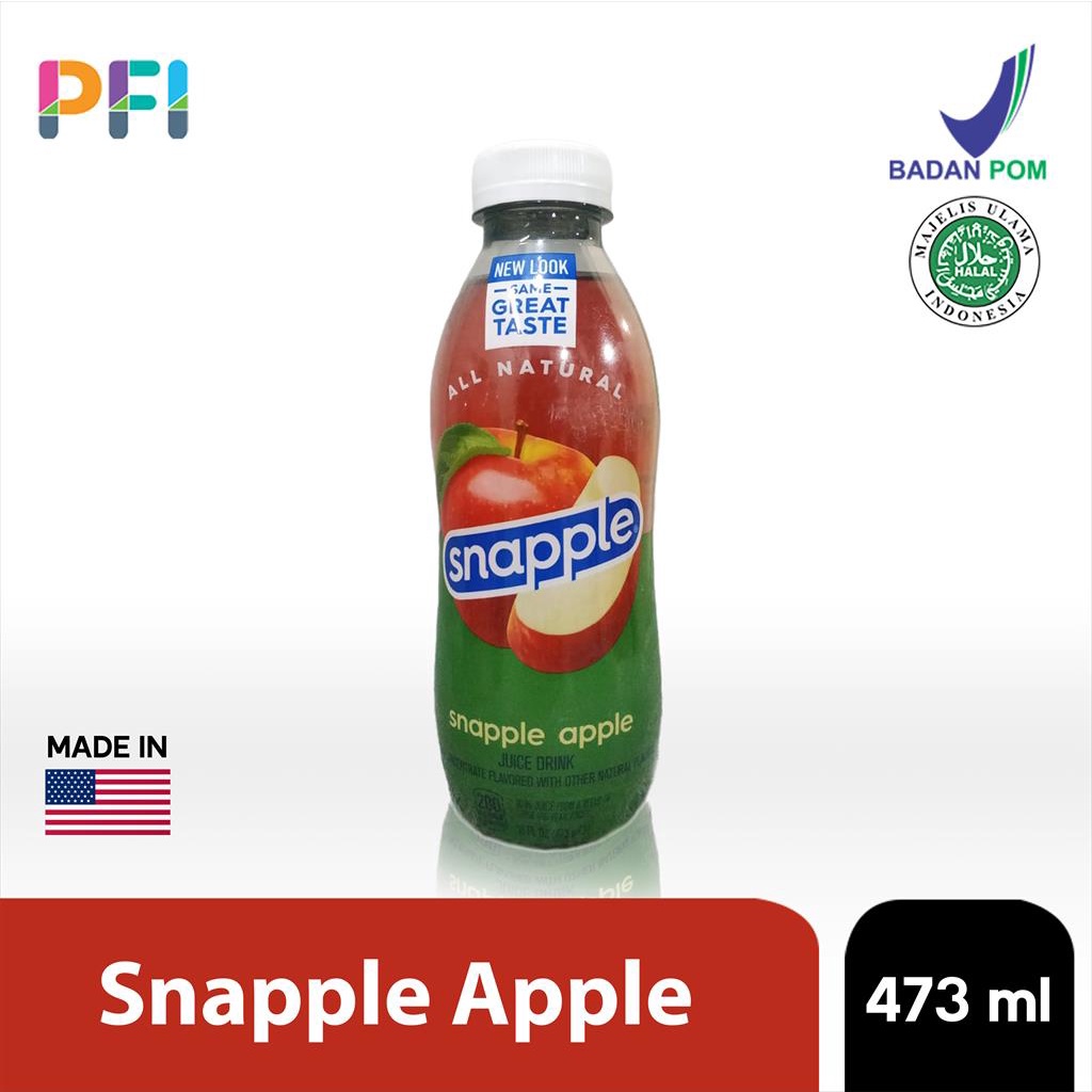 Jual Minuman Juice Snapple apple | Shopee Indonesia