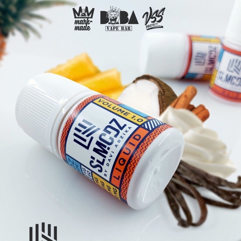 Jual SLMCDZ 60 ML 60ML Cinnamon Choconut Milk Pinnaple Creamy 3mg 6mg ...